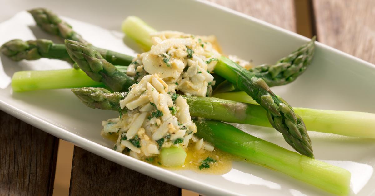 how to cook asparagus in urdu